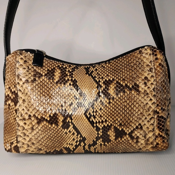 Desmo | Bags | Desmo Made In Italy Genuine Python Super Light Weight ...